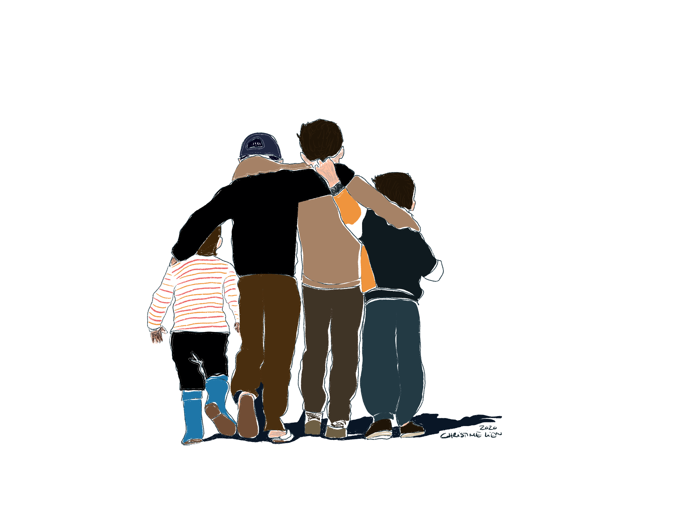 Samhold flyktninger (Copyright: Christine H. Lien) – Klinikk for ...